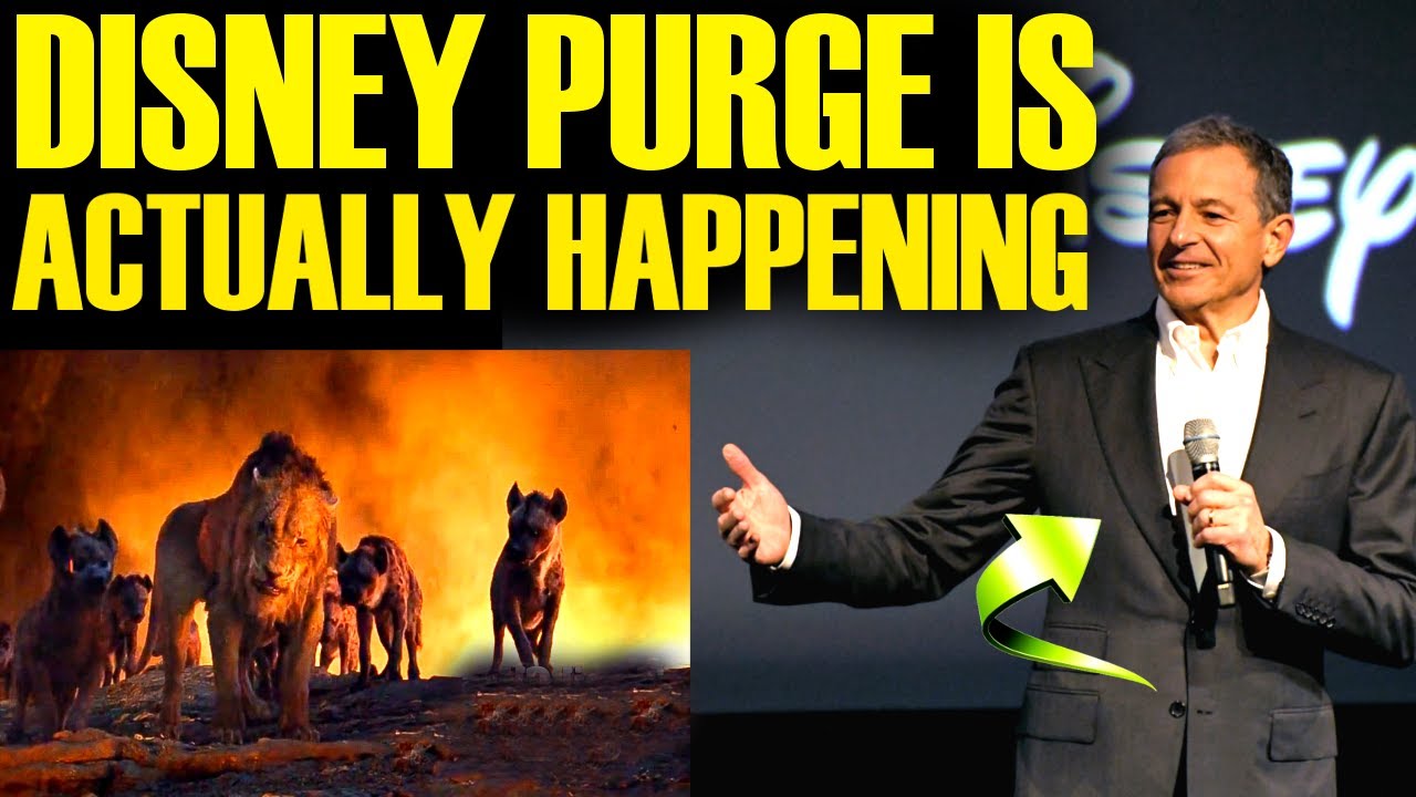 THE DISNEY PURGE IS HAPPENING! BOB IGER & THE BOARD DOUBLE DOWN ...