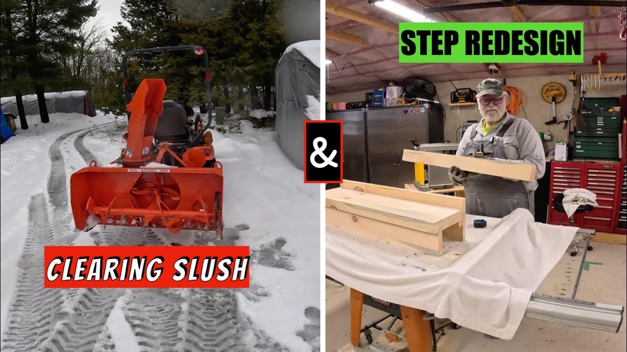 Winter Woes: Tackling Slushy Cleanup & Transforming the Entrance Step ...