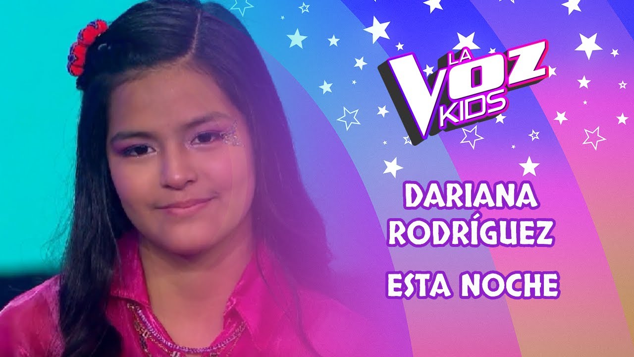 Dariana Rodríguez | Esta noche | Semifinal | Temporada 2022 | La Voz ...