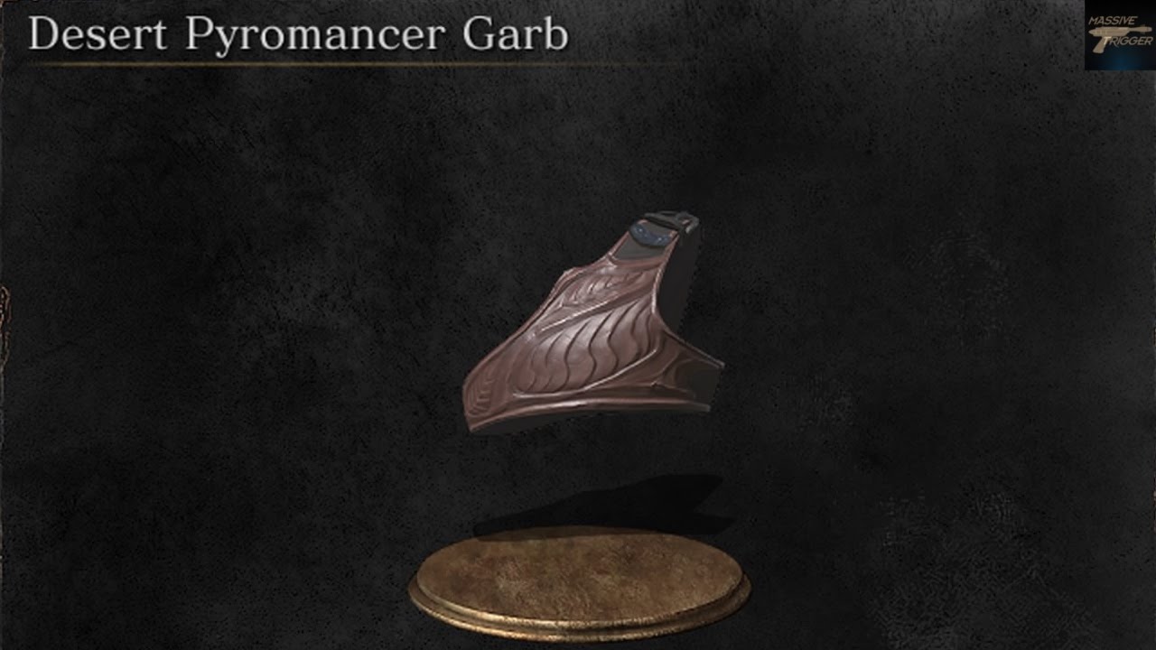 Dark Souls 3 The Ringed City Desert Pyromancer Garb Location - YouTube