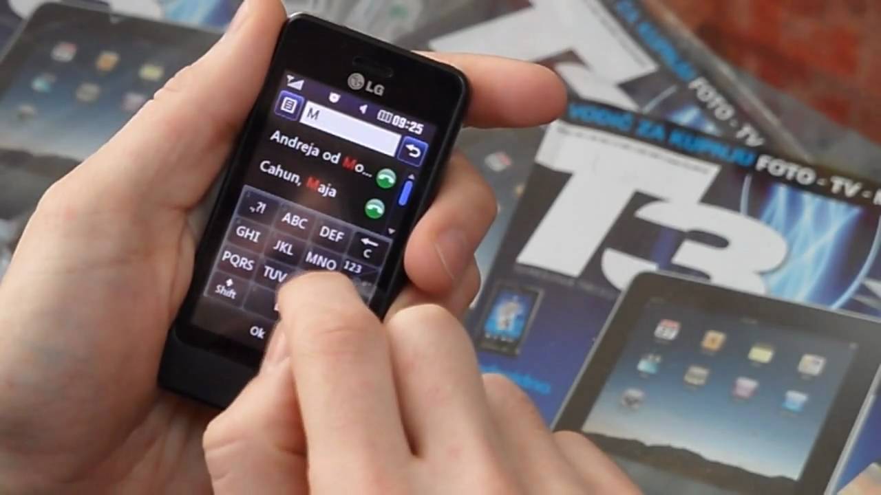 LG GD510 Pop video test - YouTube