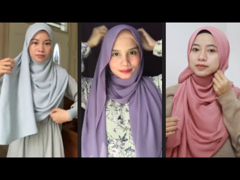11 CARA MEMAKAI TUDUNG SHAWL SIMPLE STYLE TERKINI