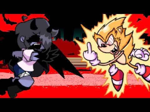 Chainlock but its Demon Nusky vs Fleetway Sonic (FNF: Nusky + Skyverse ...