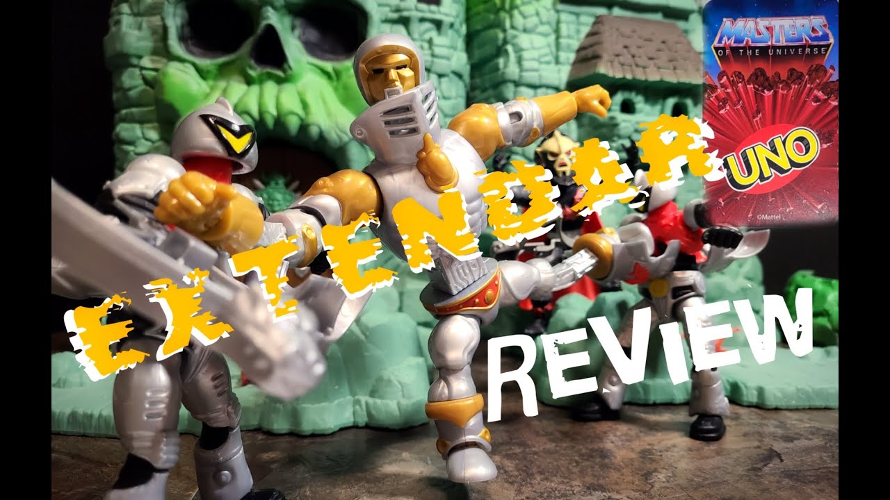 MOTU Origins Extendar Action Figure Review - YouTube