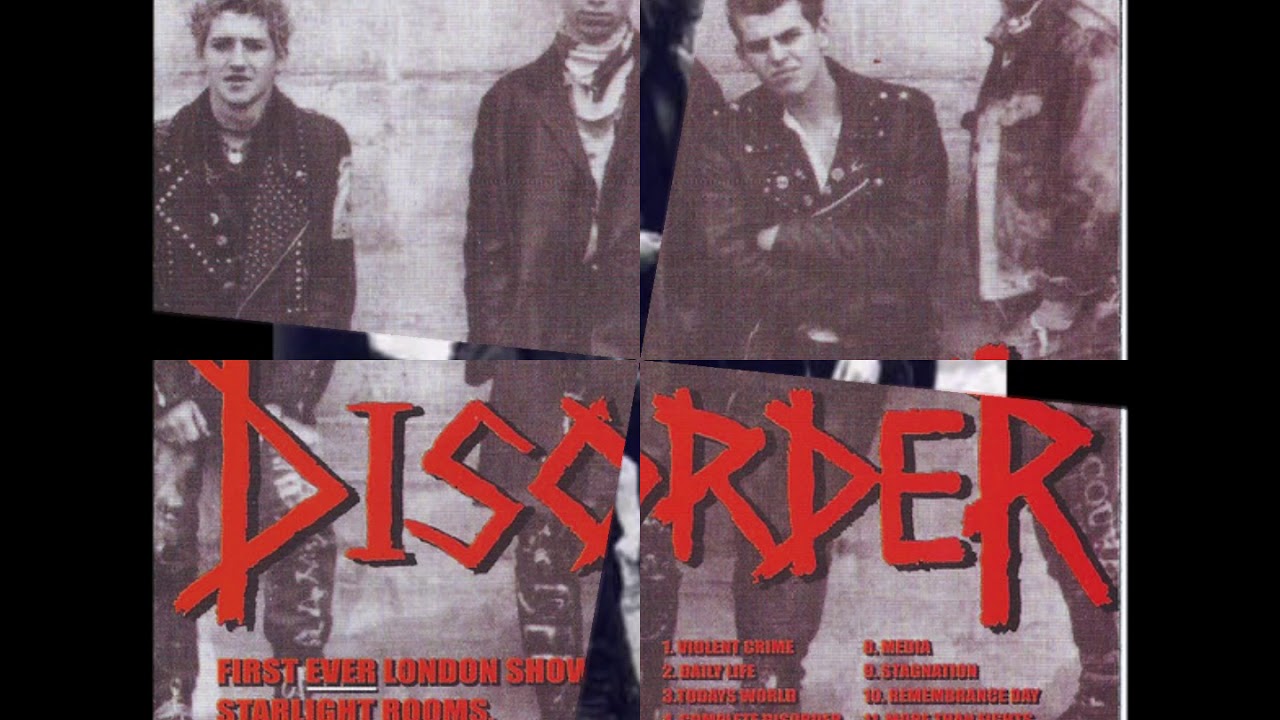 "LIFE" by DISORDER.1982 London-CD Demo 80/Live 82 Disorder(Punk ...