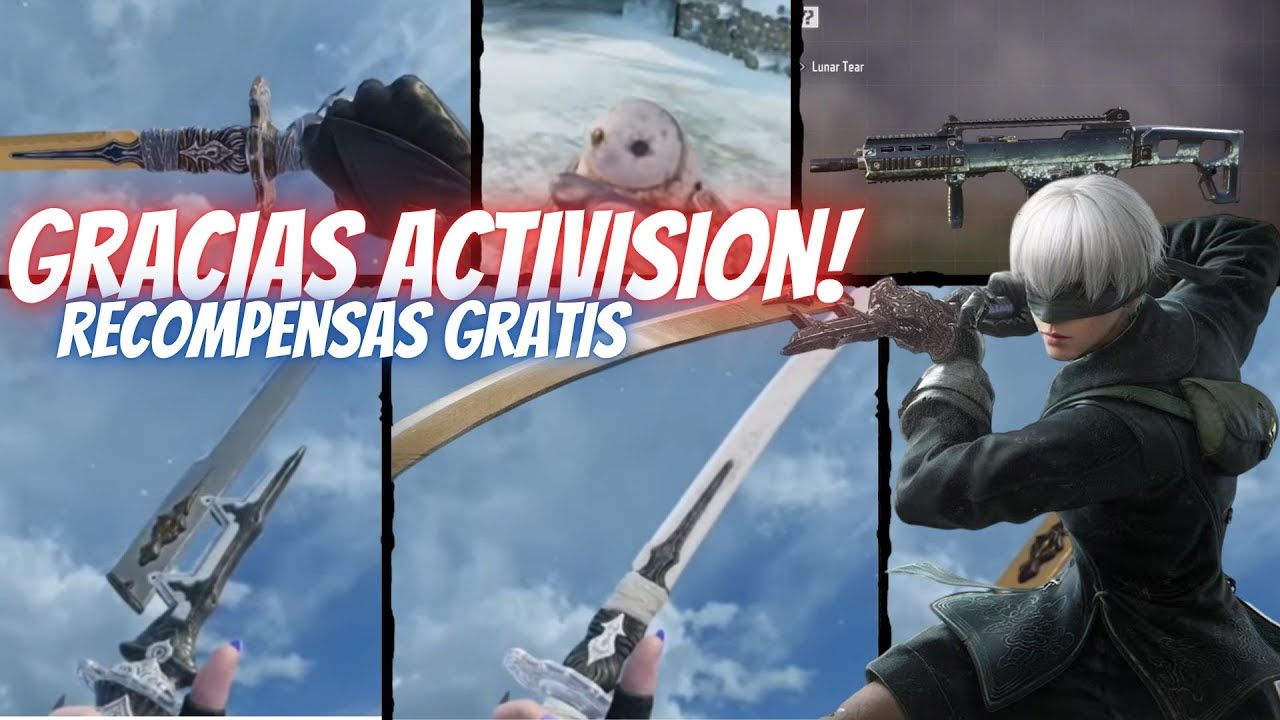 TREMENDO REGALO!! TODAS las RECOMPENSAS GRATIS de NIER AUTOMATA Y ...