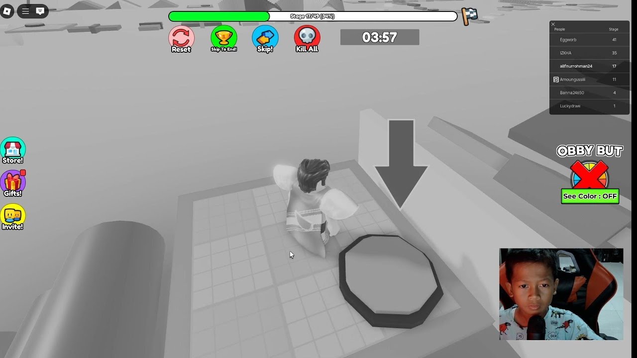 main roblox nama map nya buta map - YouTube