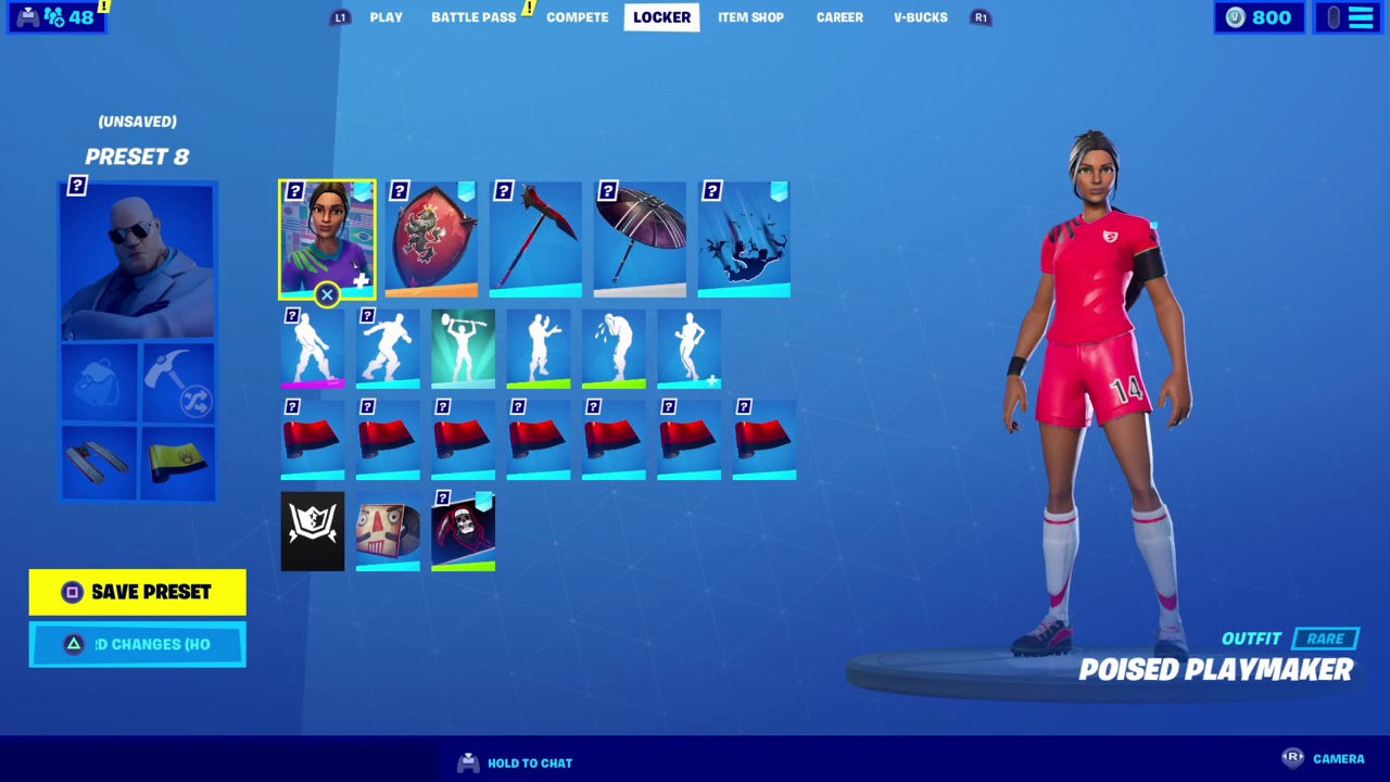 Best and most try hard soccer skin combo [my opinion] - YouTube