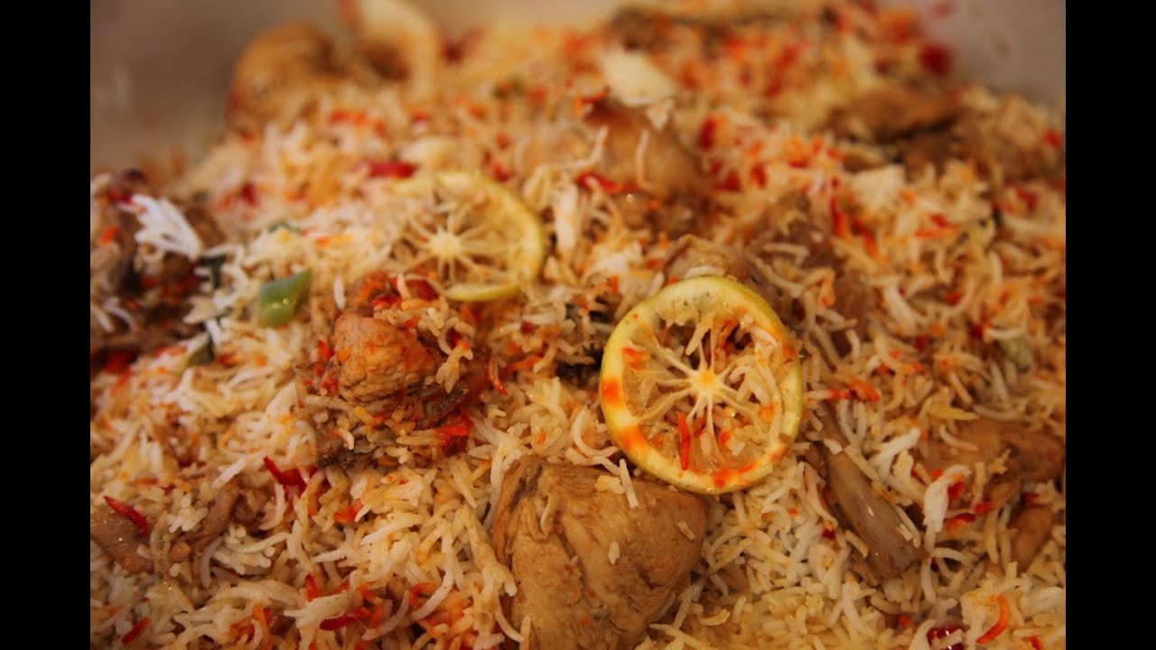 " CHICKEN BIRYANI II " Bajias Cooking - YouTube