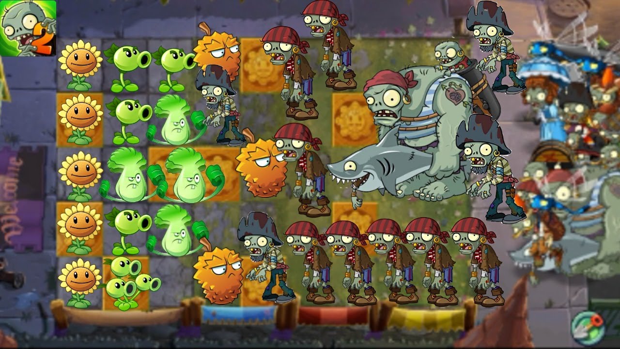 Plants vs Zombies 2 | Arena Gameplay Level 2 - YouTube