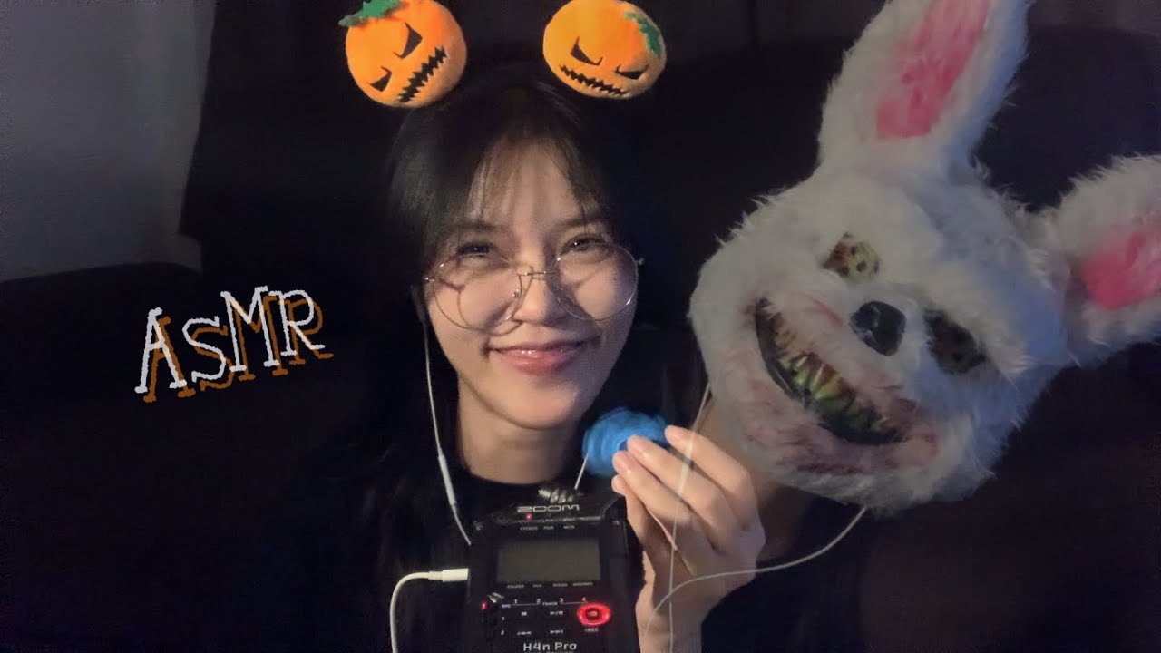 ASMR Whispering And Halloween Haul 🎃🕸👻 | สวัสดีฮาโลวีน - YouTube