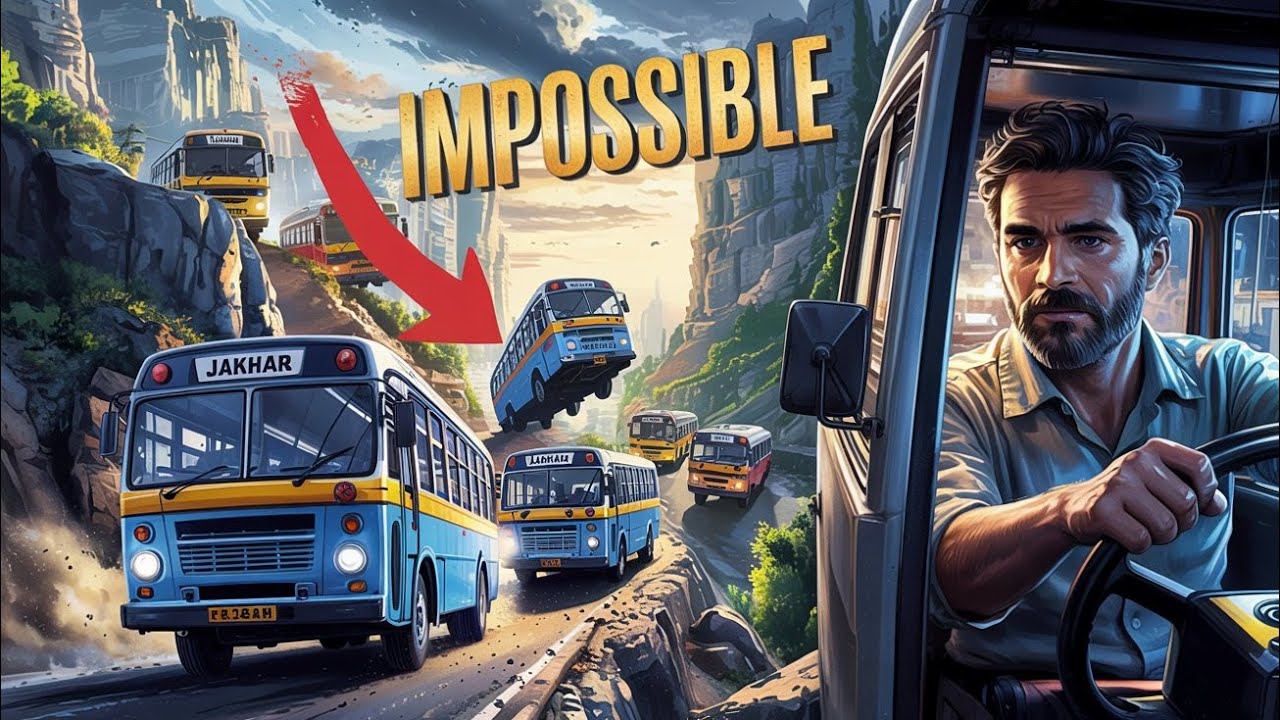 Let's Play Bus Game - trip for village IMPOSSIBLE Roads || Android Gameplay #mdboospro - YouTube