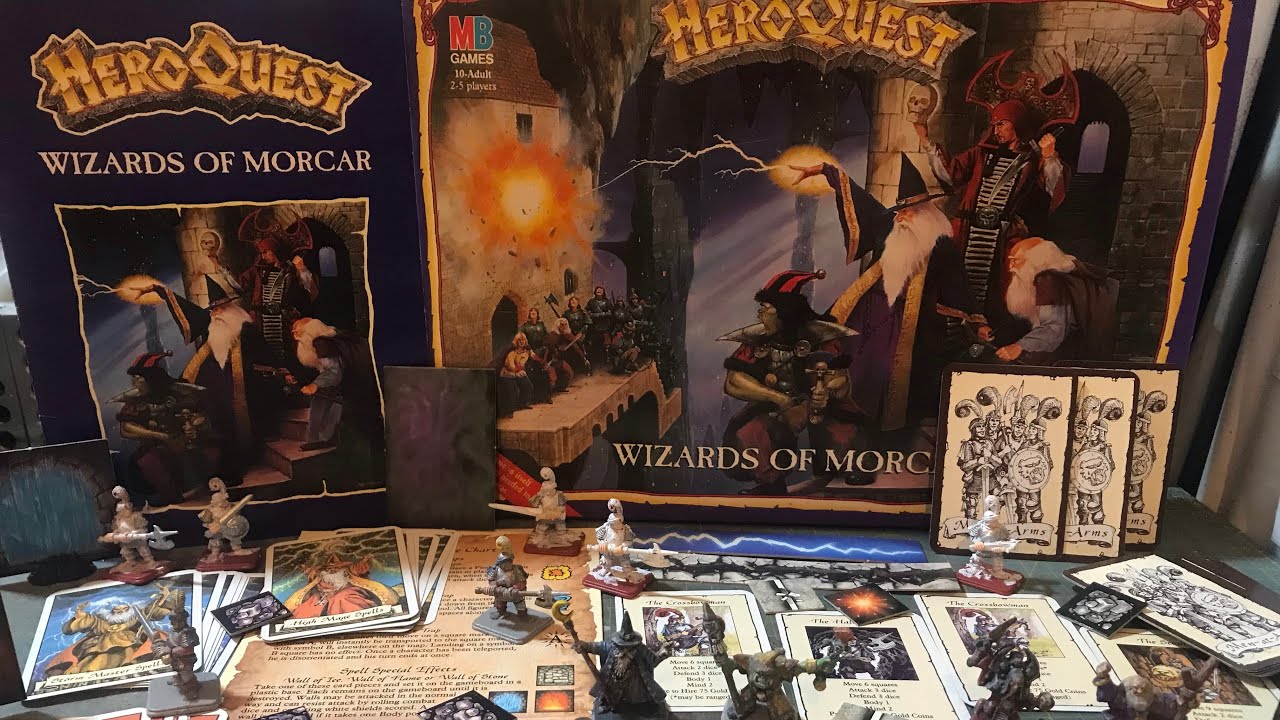 Wizards of Morcar Expansion Set for Heroquest - YouTube