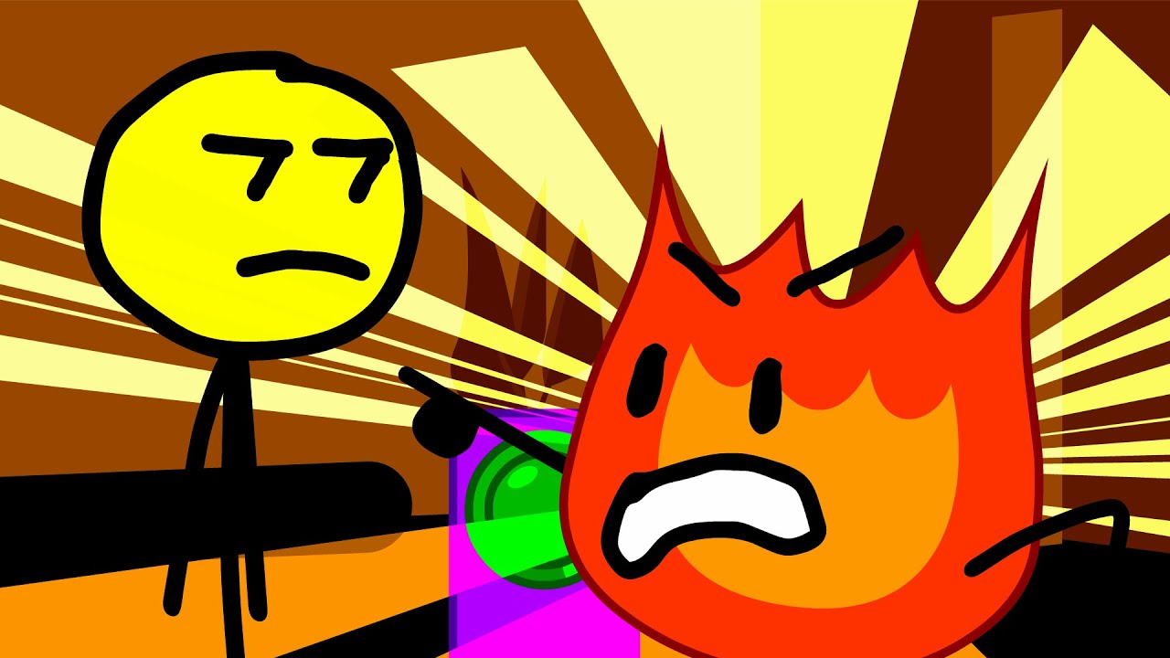 BFDI - That's Out of Line, Firey! - YouTube