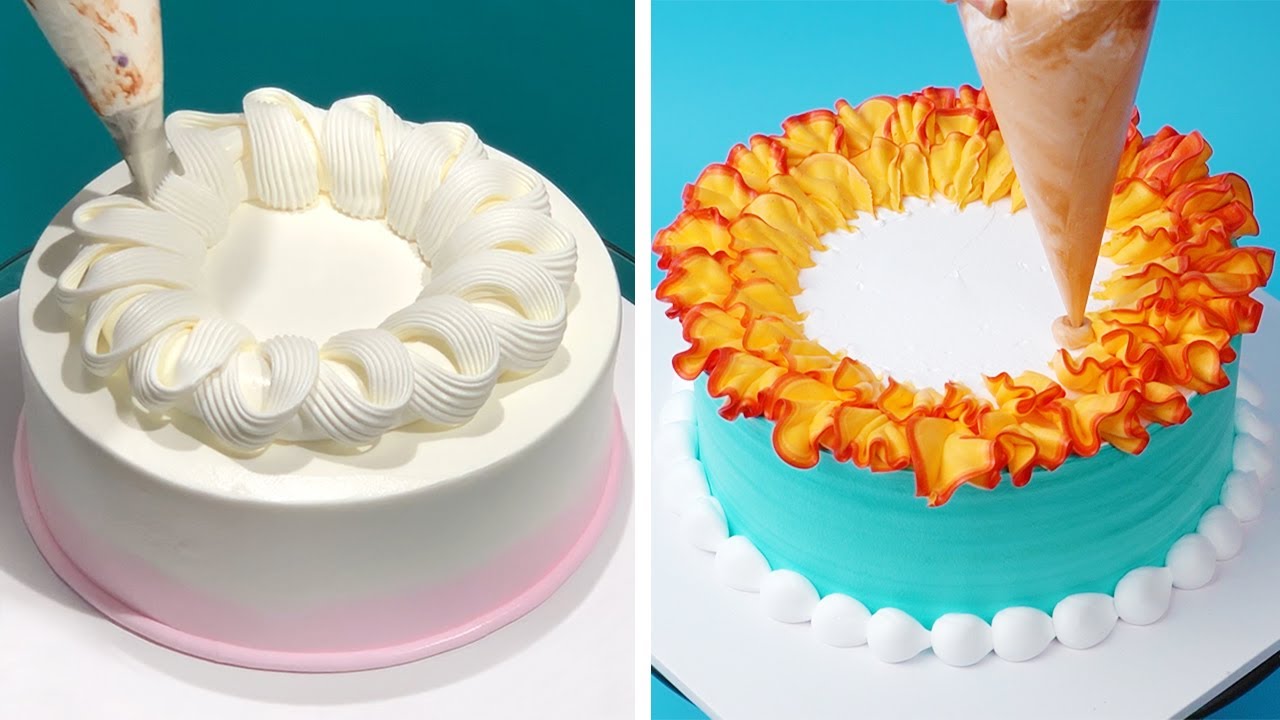 Fancy & Yummy Cake Decorating Recipes | Most Satisfying Cake Ideas ...