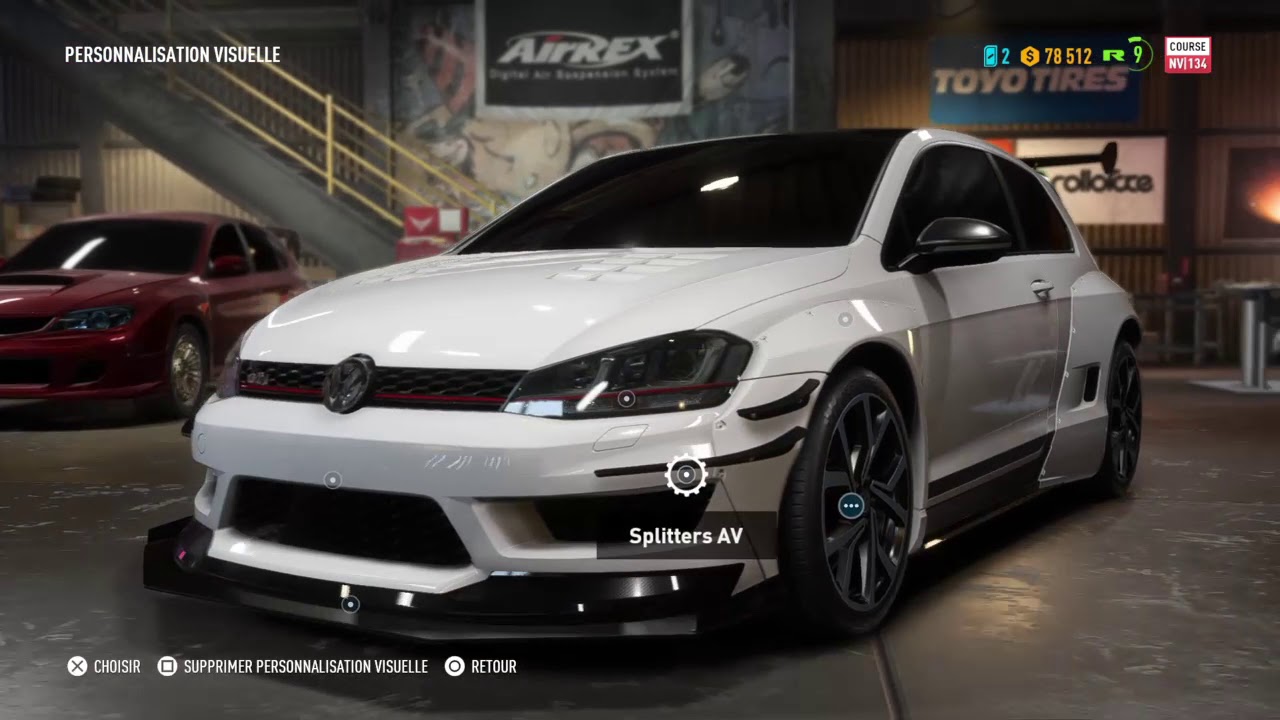 Modifier la GOLF au NFS payback sur ps4 - YouTube