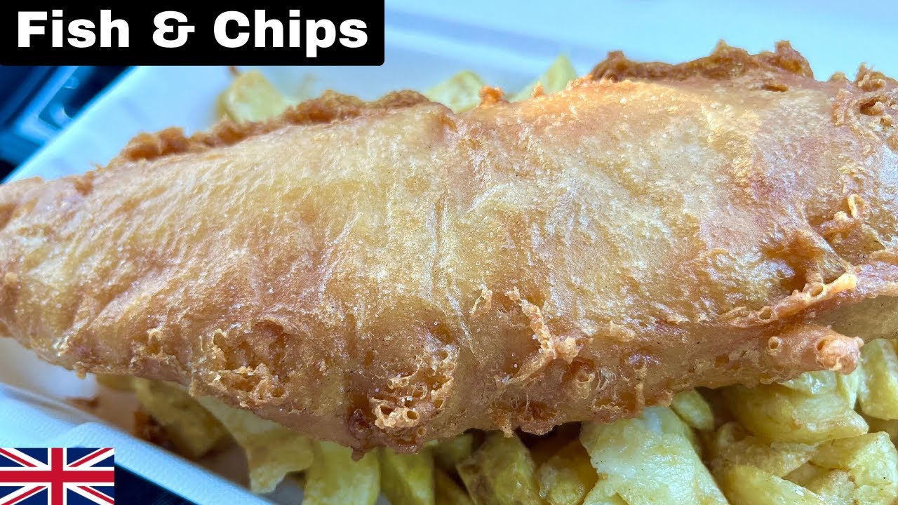 FISH & CHIPS from Famous Chip Shop! - YouTube