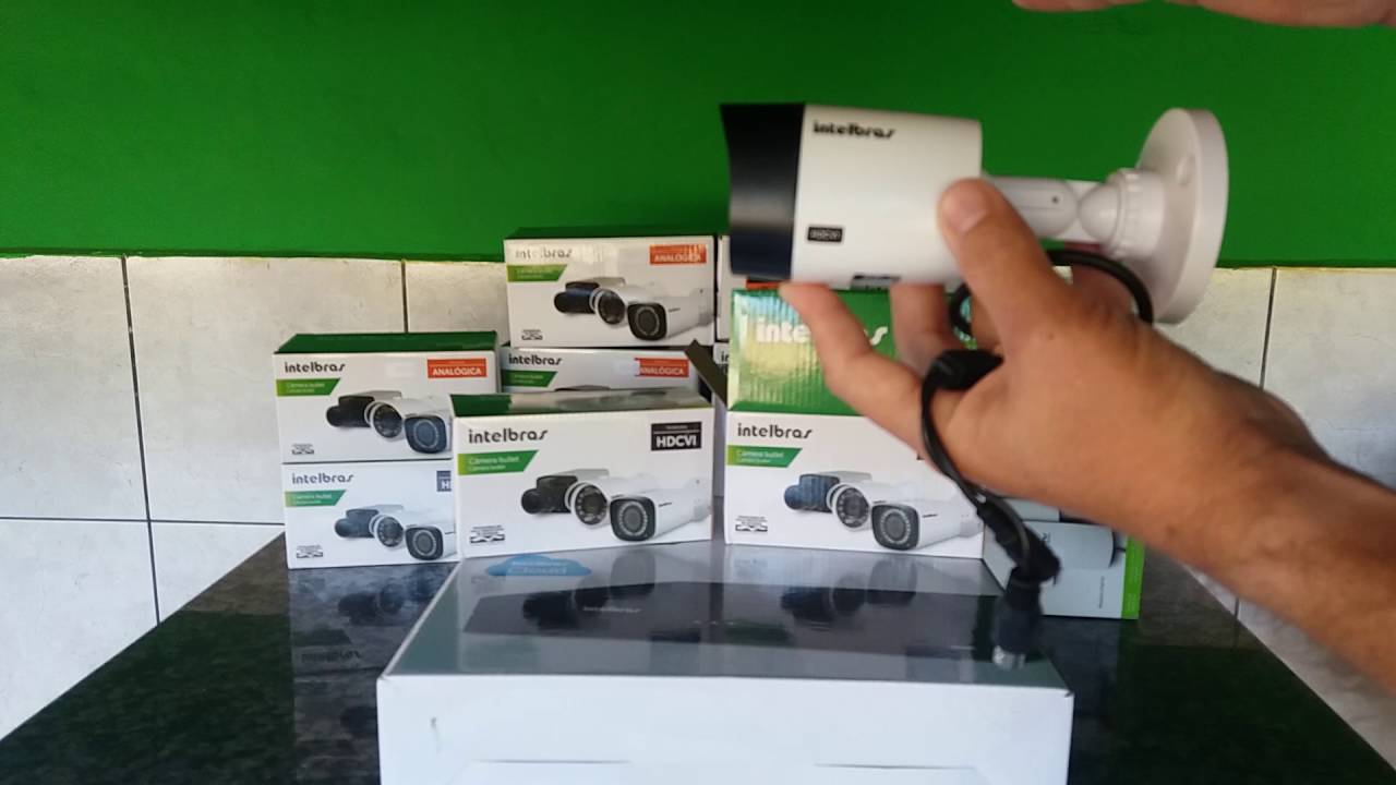CÂMERA INTELBRAS HDCVI MODELO VHD1010 B LENTE 3,6MM - YouTube