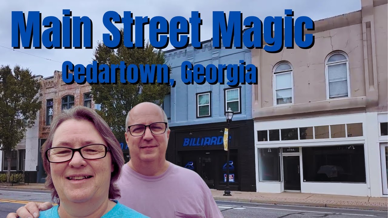 Small Town Georgia: Exploring Cedartown’s Historic Heart! - YouTube