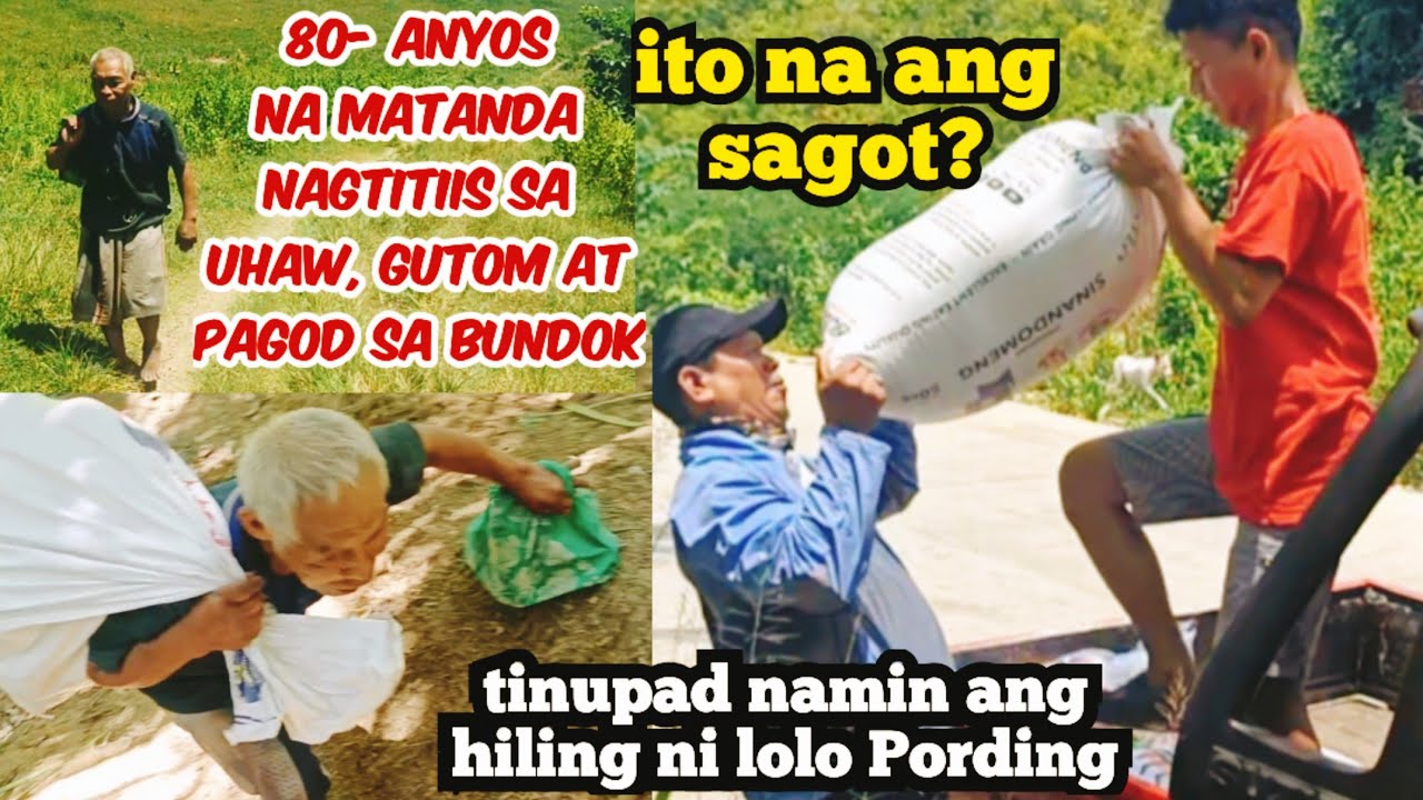 BUONG ARAW UMAKYAT SA BUNDOK TINITIIS ANG UHAW, GUTOM AT PAGOD MAKABILI ...
