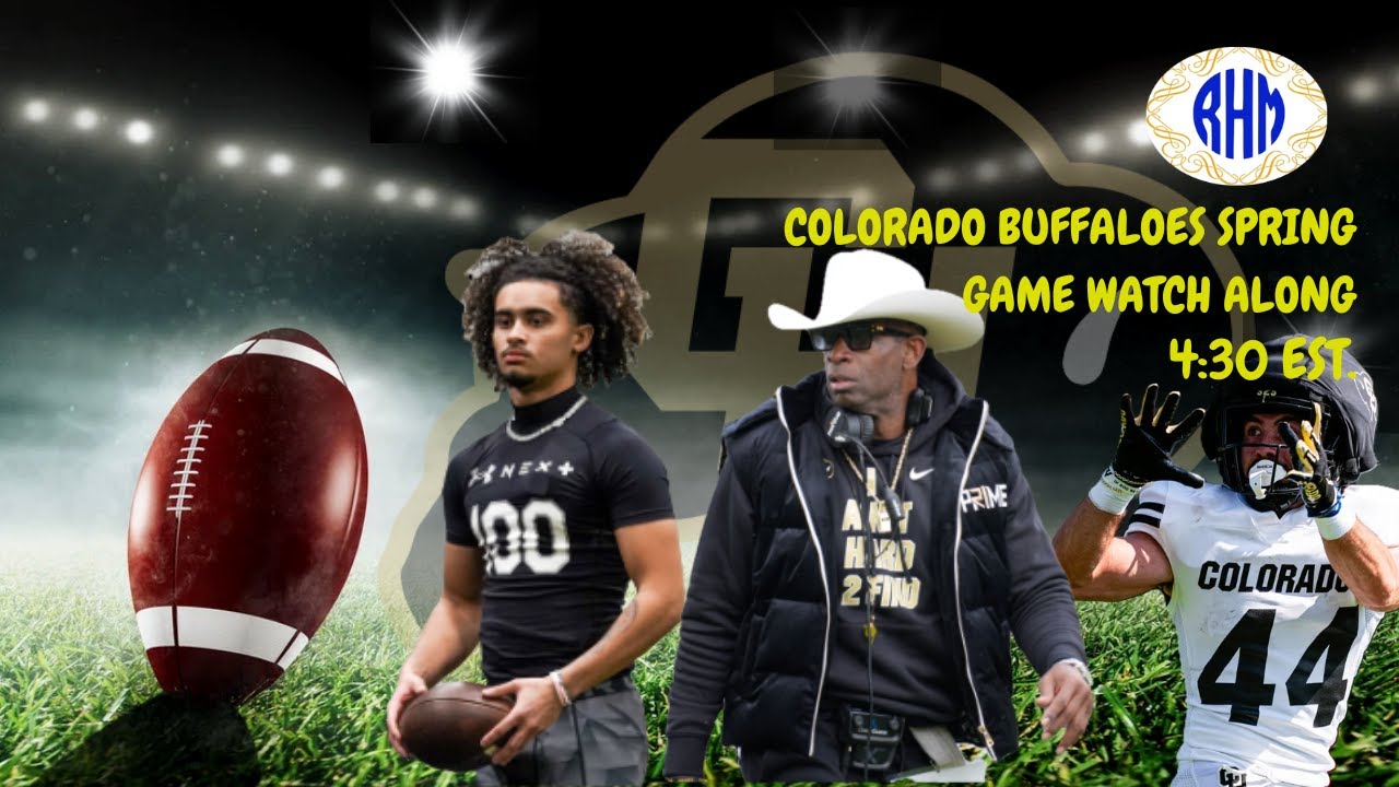 Colorado spring game watch along - YouTube