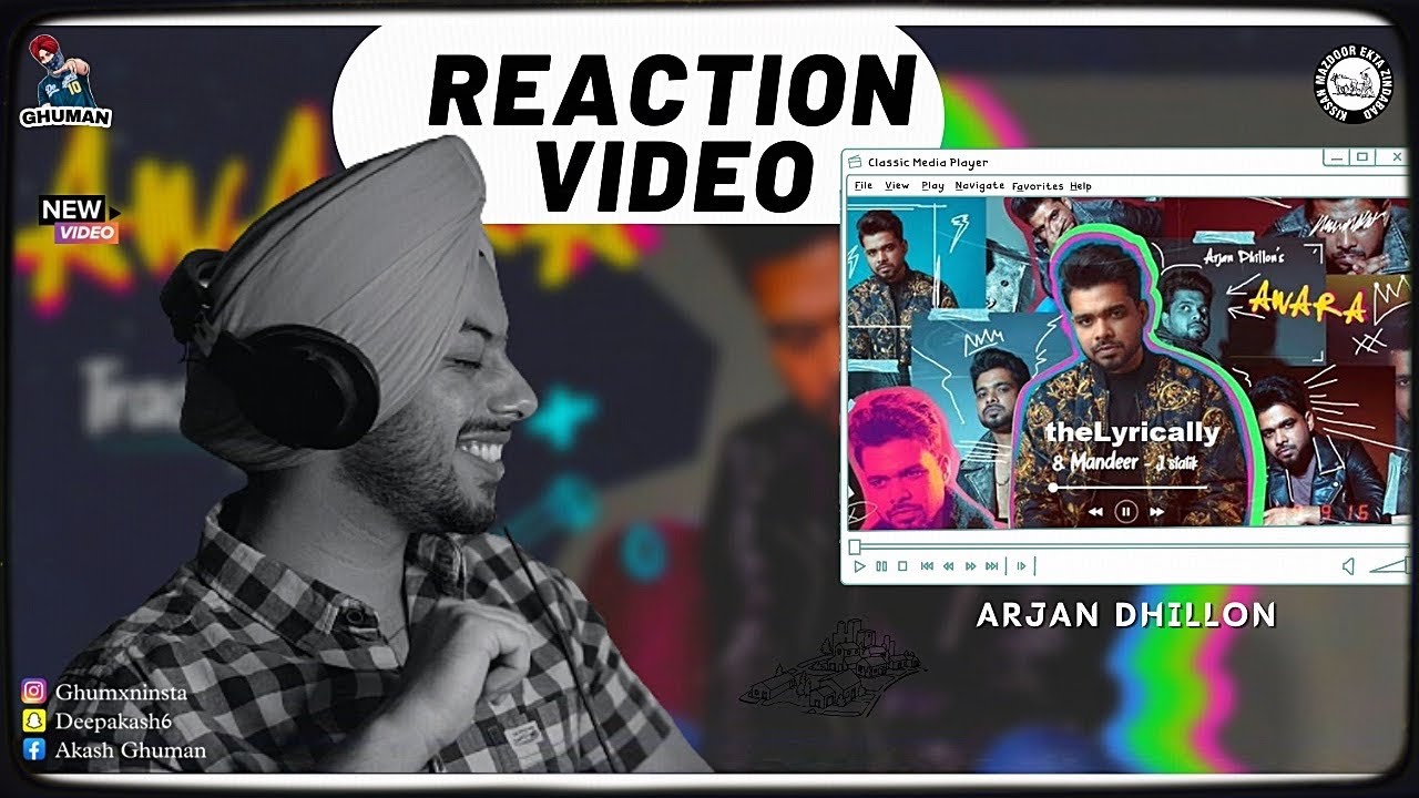 Reaction on Mandeer - Arjan Dhillon | Awara - YouTube