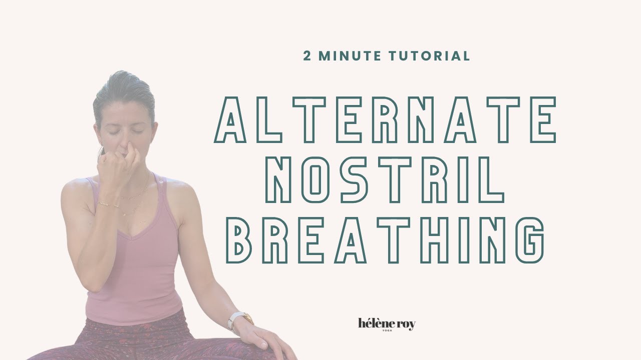 Alternate Nostril Breathing Short Tutorial - YouTube