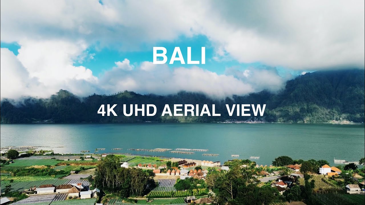 BALI INDONESIA in 4K UHD 60FPS | Bali Aerial View | 4K Drone Shots ...