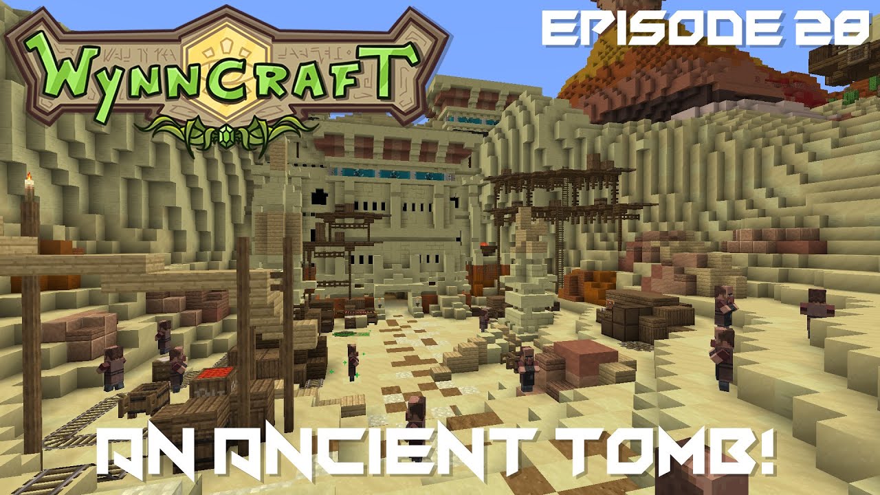 An Ancient Tomb! - Minecraft Wynncraft #28 - YouTube