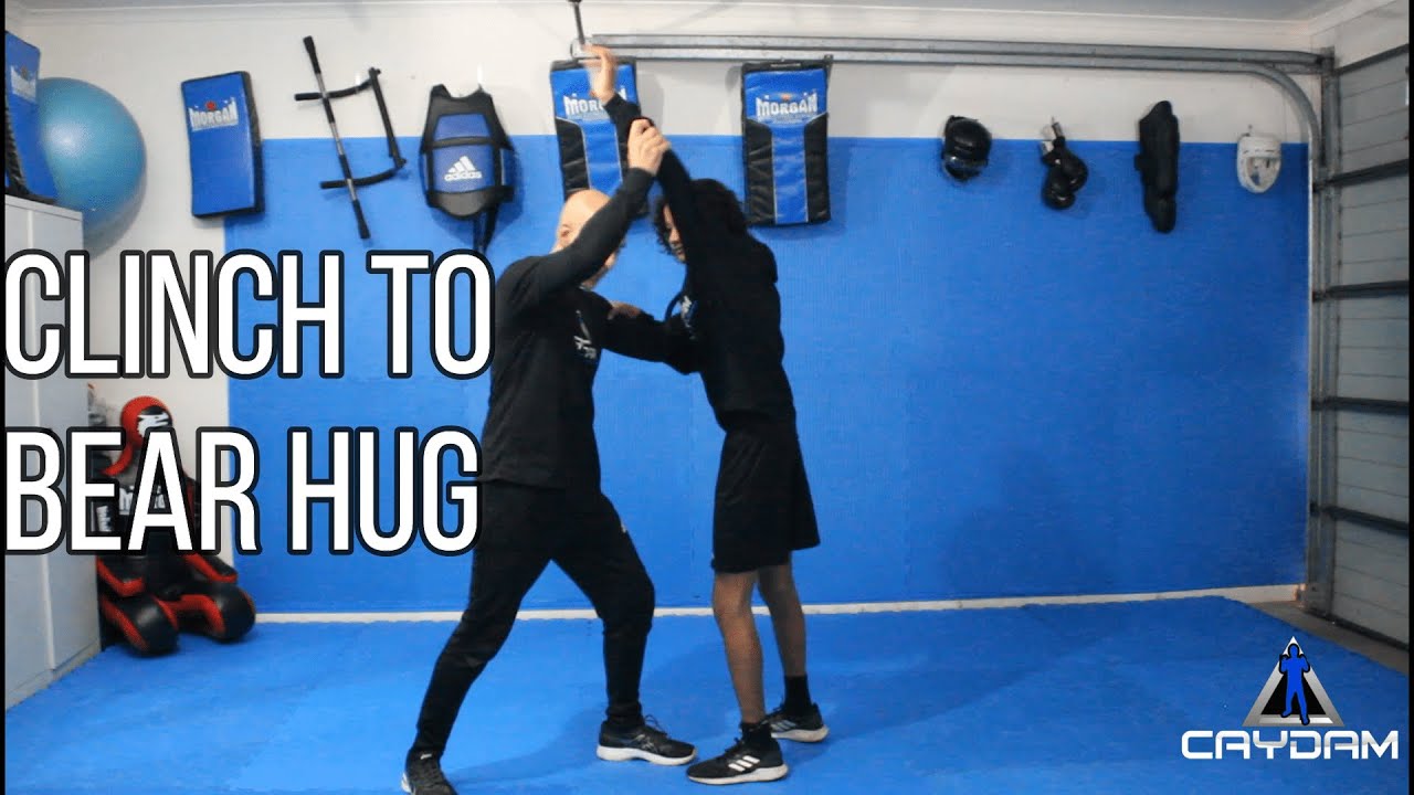 HOW TO GO TO A BEAR HUG FROM THE CLINCH - YouTube