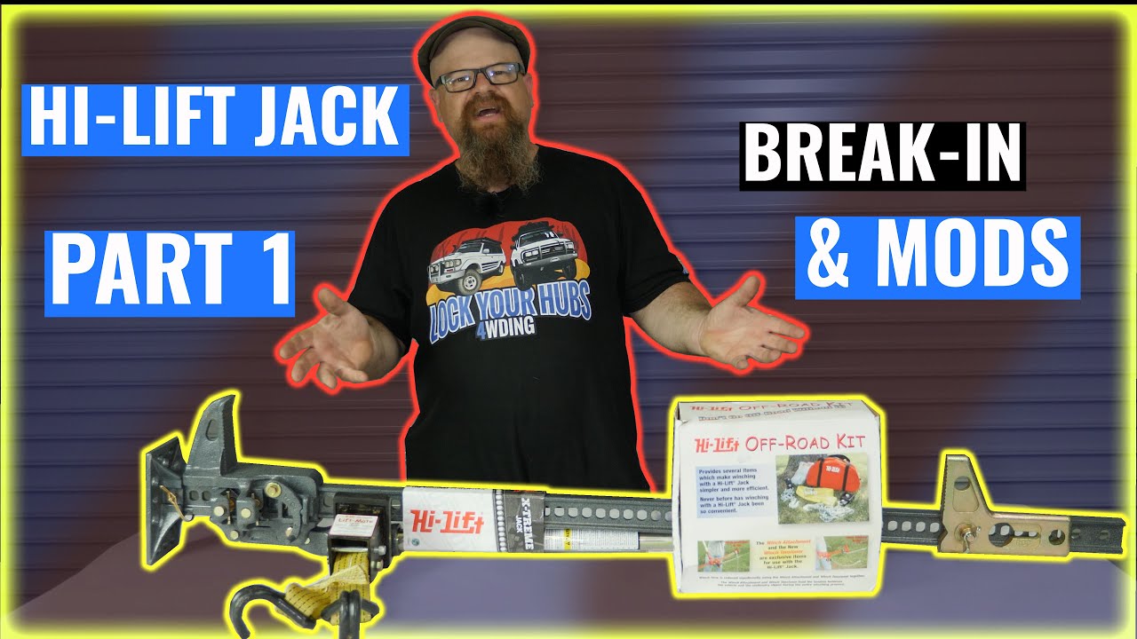Hi-Lift Off-Road Jack Break-In and Essential Mods Part 1 of 3 - YouTube