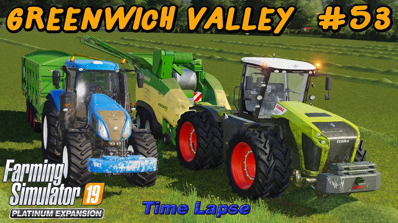 Hauling Hay Bales. Making & Selling Hay Pellets | Greenwich Valley #53 ...