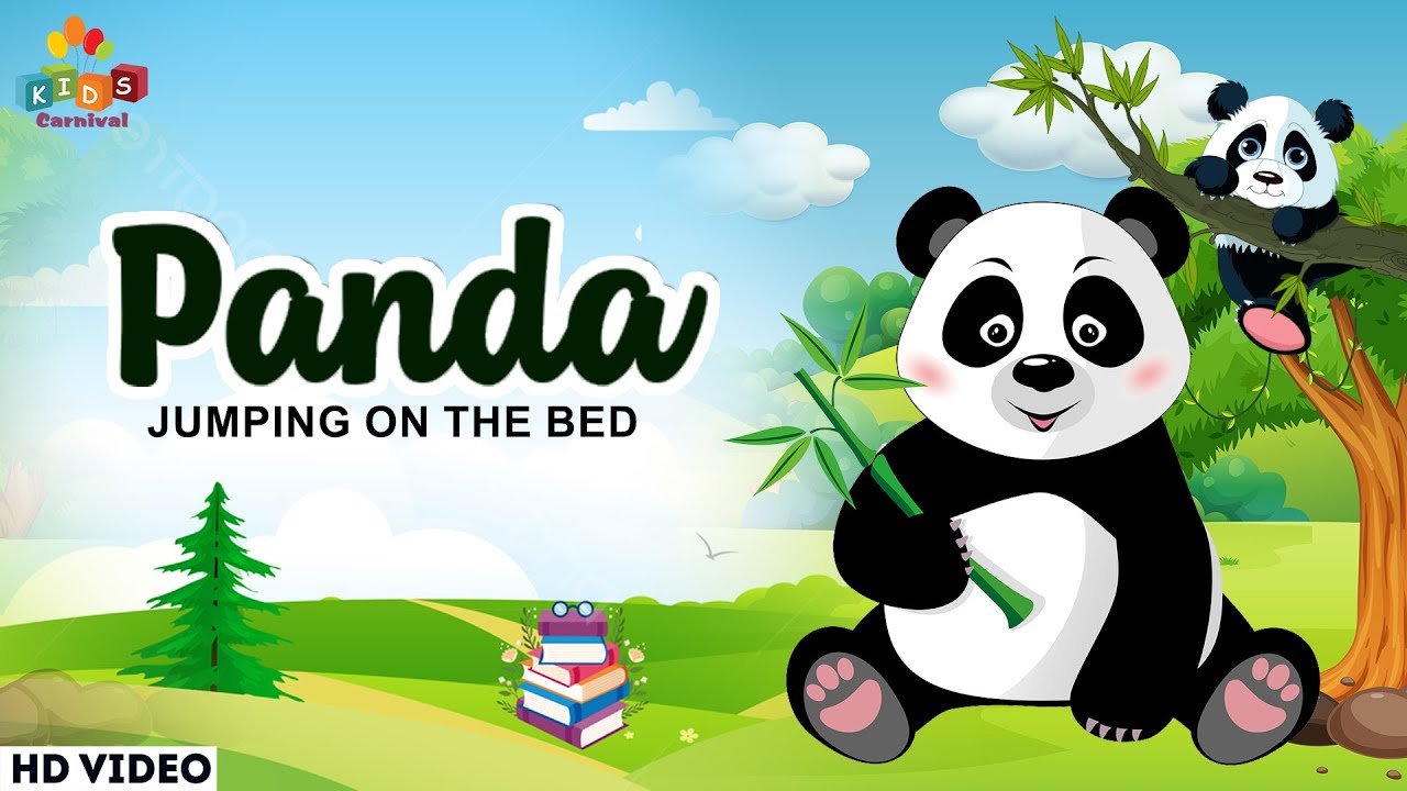 Five Little Pandas Jumping On The Bed I Kids Song I Dance Song Fr Kids #kidsvideo #cartoon # ...