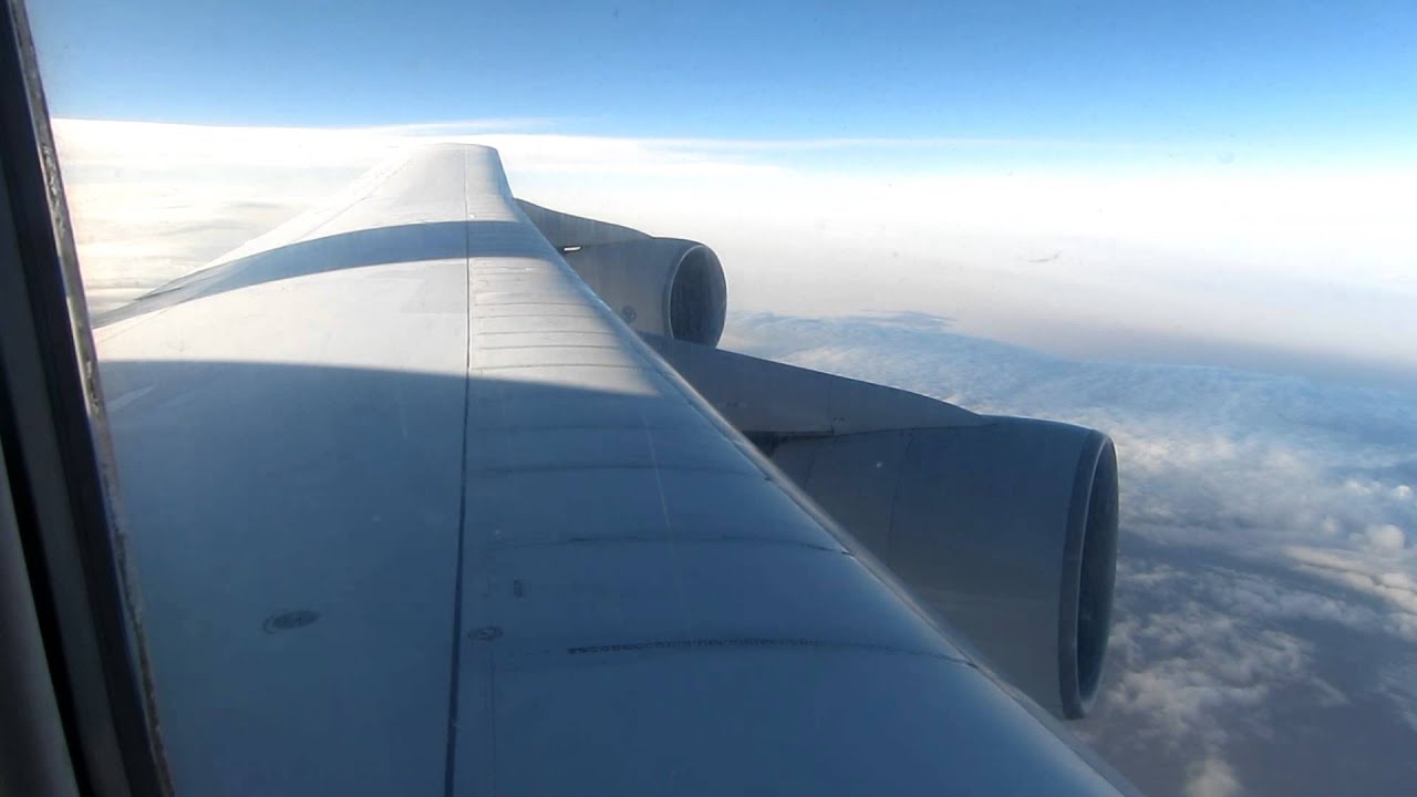 Iran Air Boeing 747-100 In Flight - Window View - YouTube
