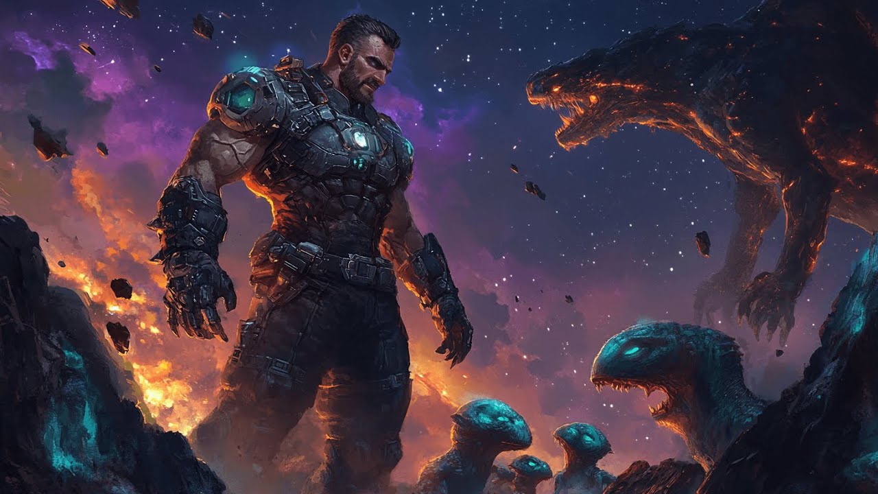 When a Human Defended Alien Cubs from Galactic Predators Barehanded and ...