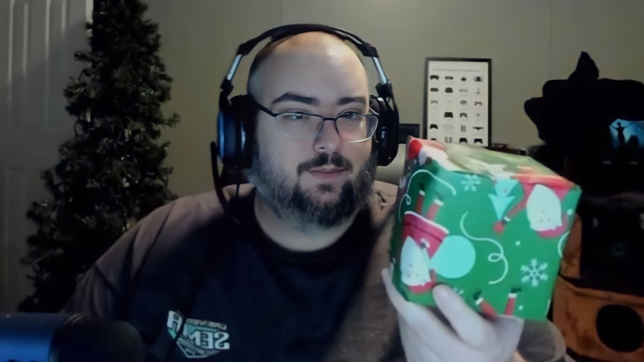 WingsofRedemption picks his nose and opens a gift - YouTube