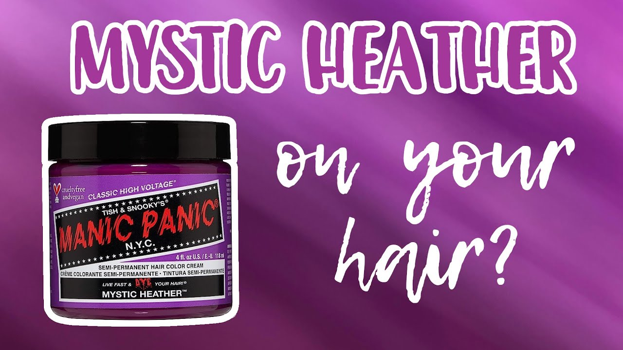 Manic Panic MYSTIC HEATHER | Hair Swatches - YouTube