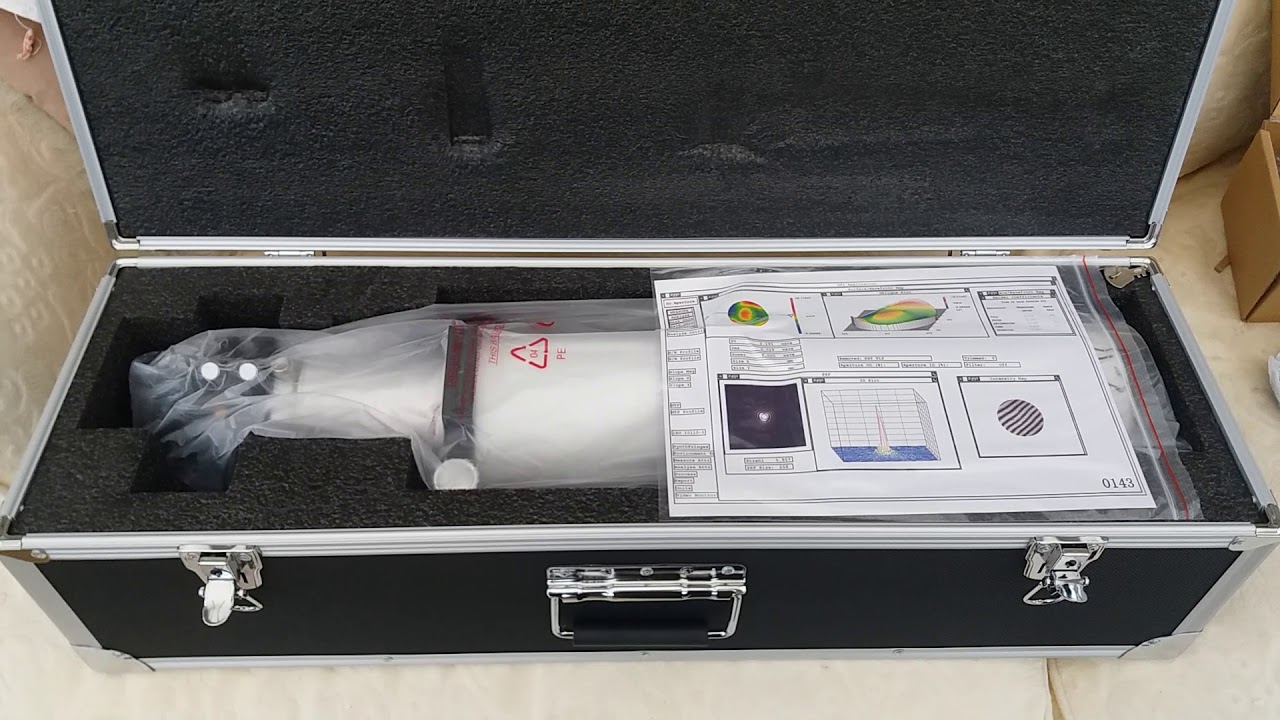 Altair Astro Wave 115 ED Triplet Unboxing Blip Vid 3 - YouTube