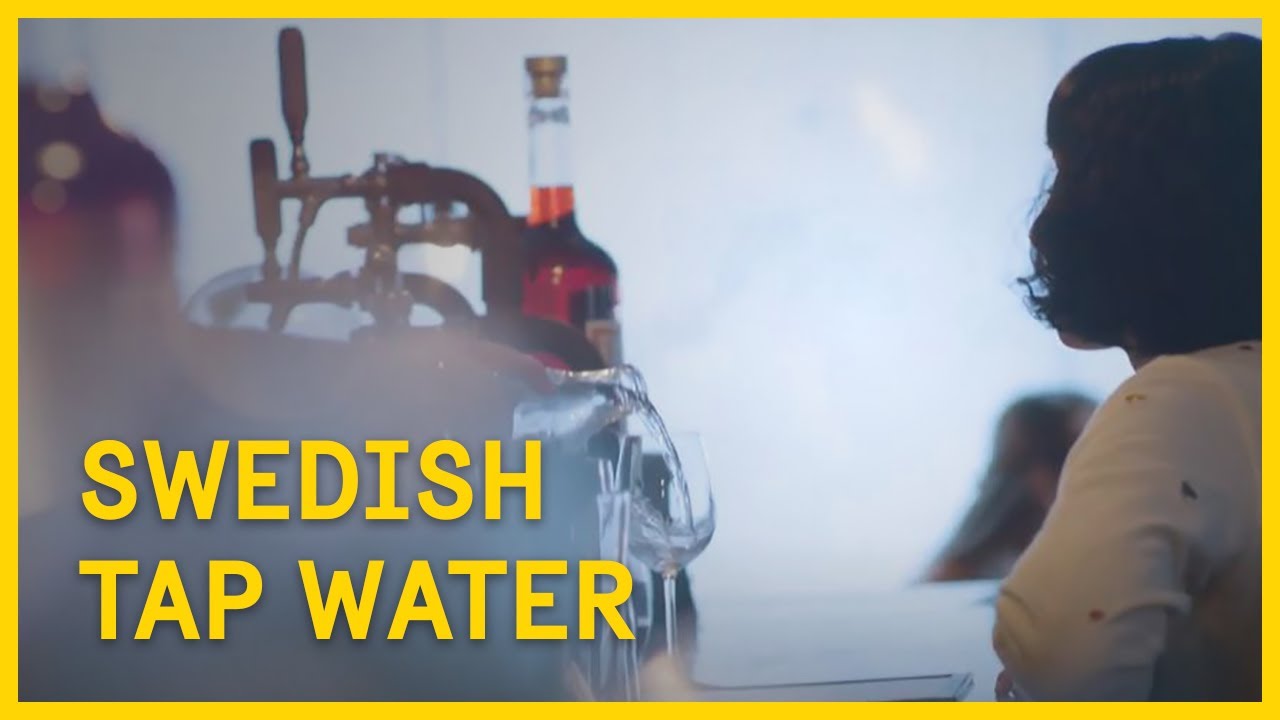 Swedish tap water - YouTube
