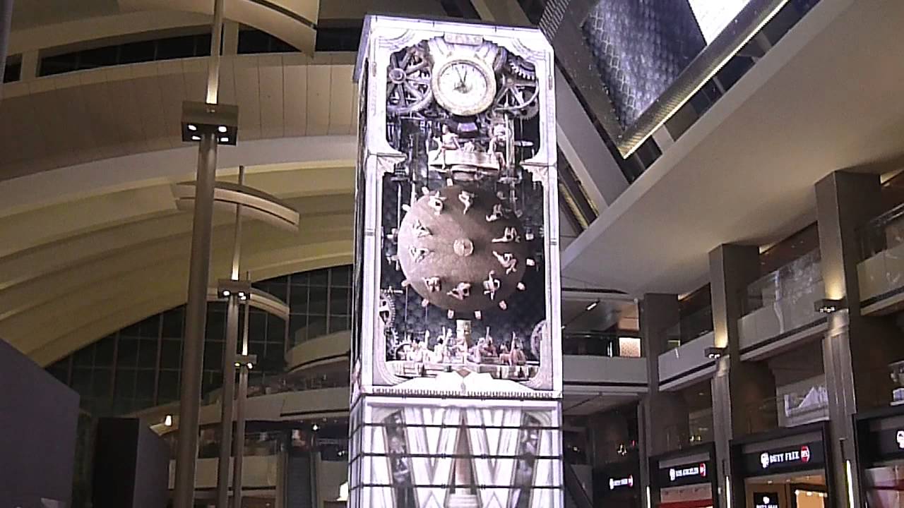 Clock Tower at the Tom Bradley International Terminal - YouTube