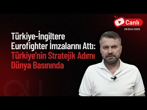 TÜRKİYE-İNGİLTERE EUROFİGHTER İMZALARINI ATTI: TÜRKİYE’NİN STRATEJİK ADIMI DÜNYA BASININDA.