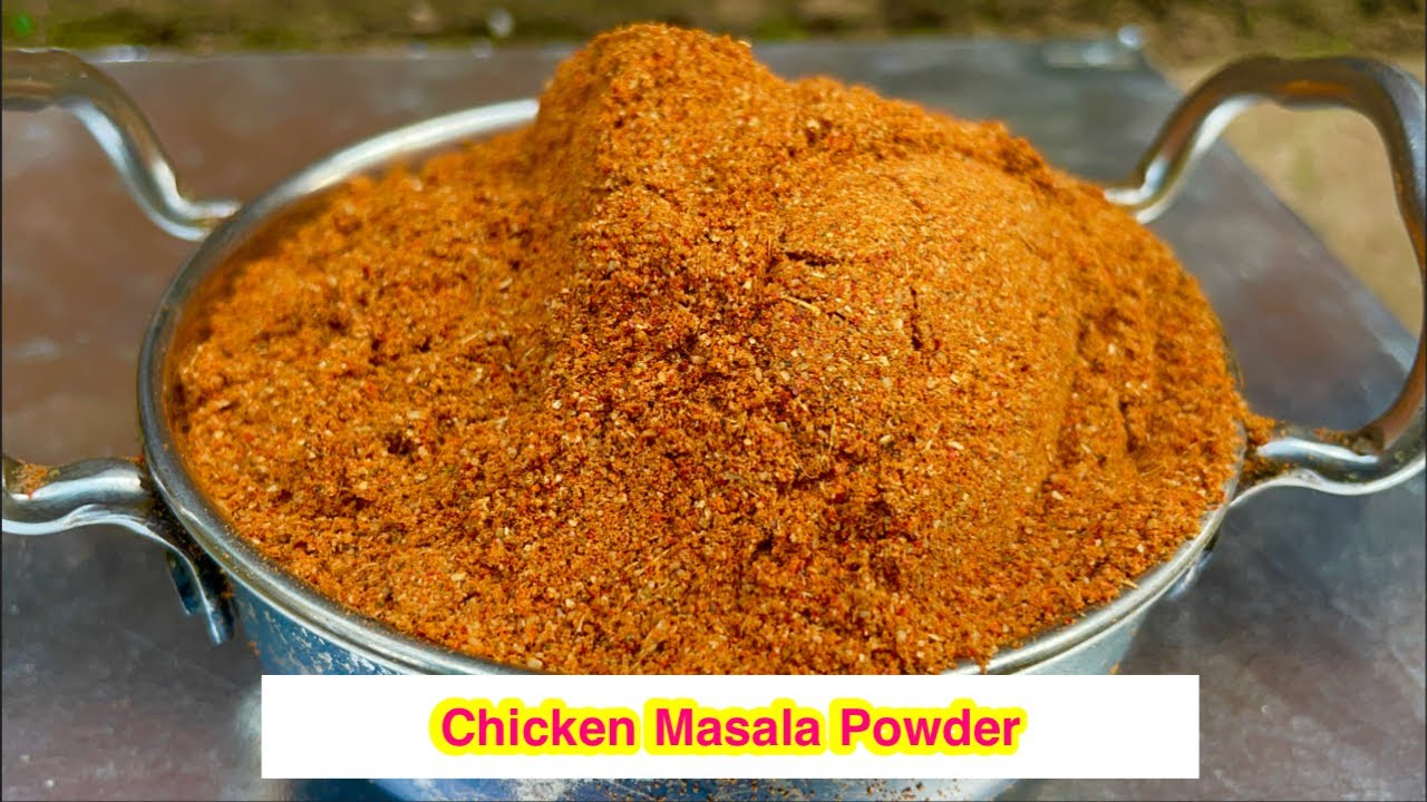 Chicken Masala Powder |Chicken Sukka Powder Mangalorean Style|Chicken ...