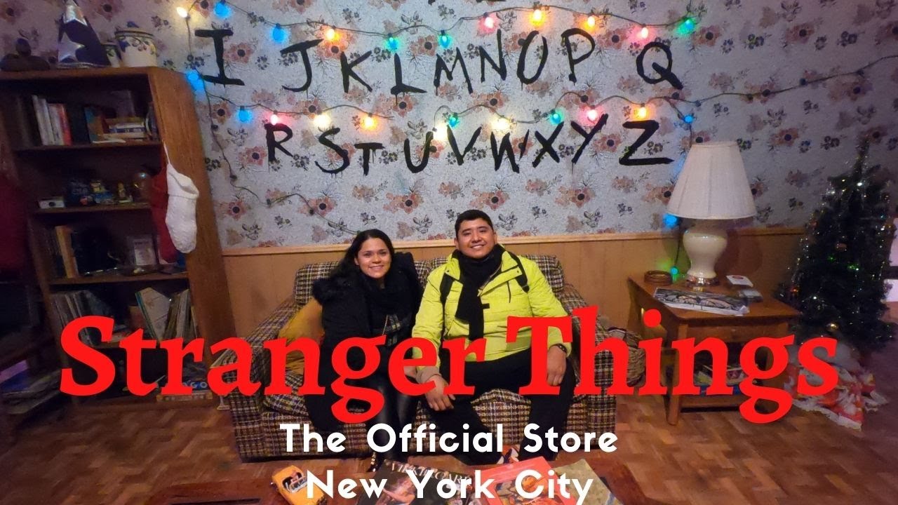 Stranger Things The Official Store in New York City - YouTube