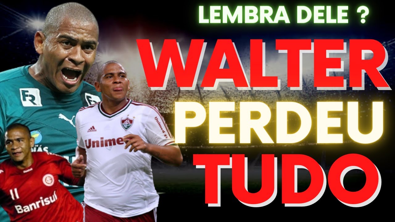 WALTER ATACANTE QUE BRILHOU NO FUTEBOL ABR O CORAÇÃO E REVELA QUE NÃO ...