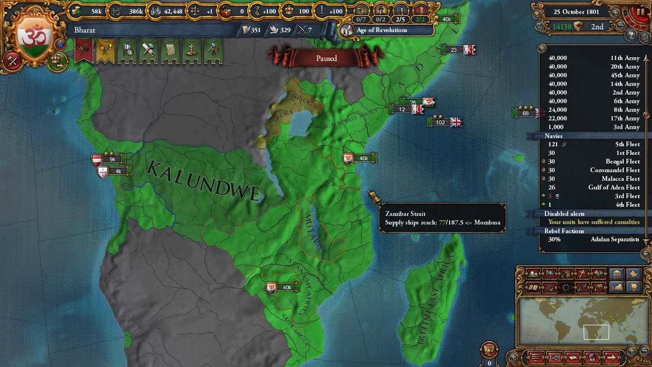 Europa Universalis IV (Vijayanagar/Bharat) - Part 11: Sangama Success ...
