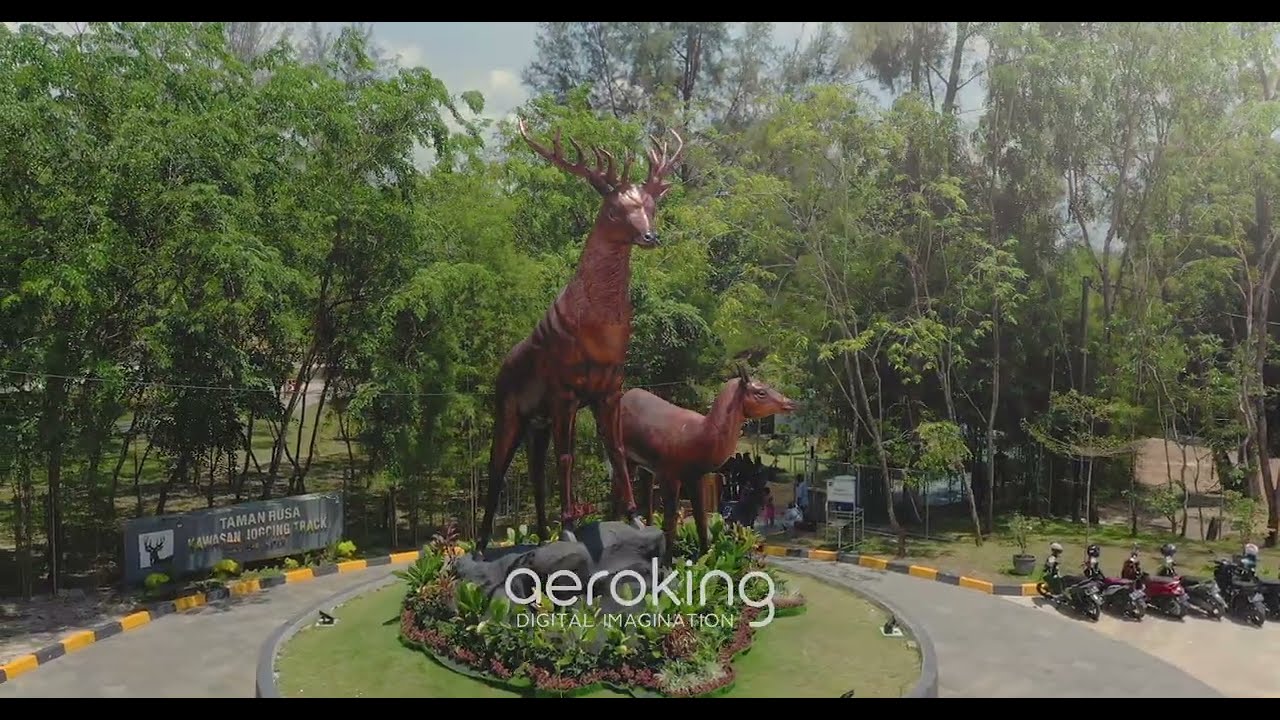 Taman Rusa BP Batam [4K] Jasa Drone Profesional - YouTube