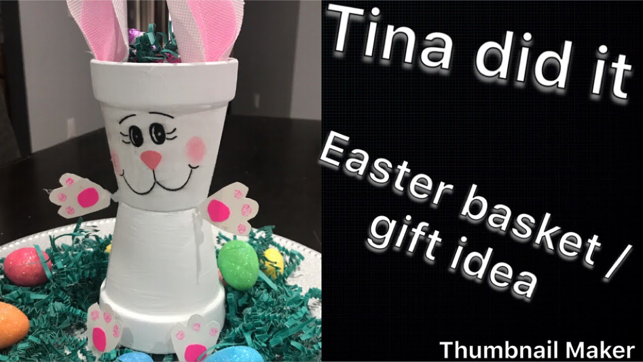 Dollar tree Easter basket ideas / dollar store Easter home decor diy ...