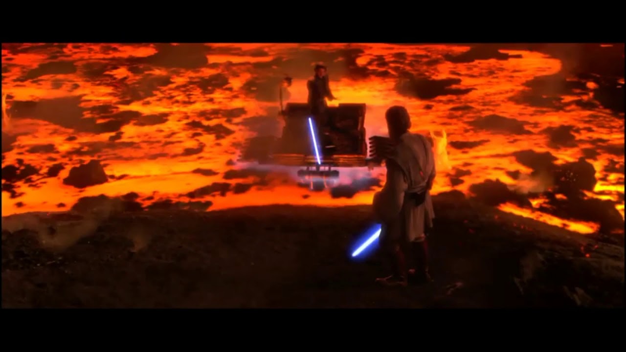 Its over anakin i have the high ground - YouTube