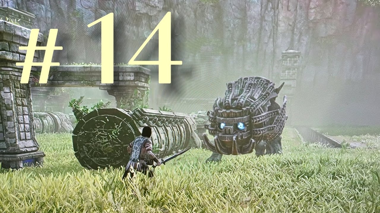 How to defeat colossus 14 in shadow of the colossus - YouTube