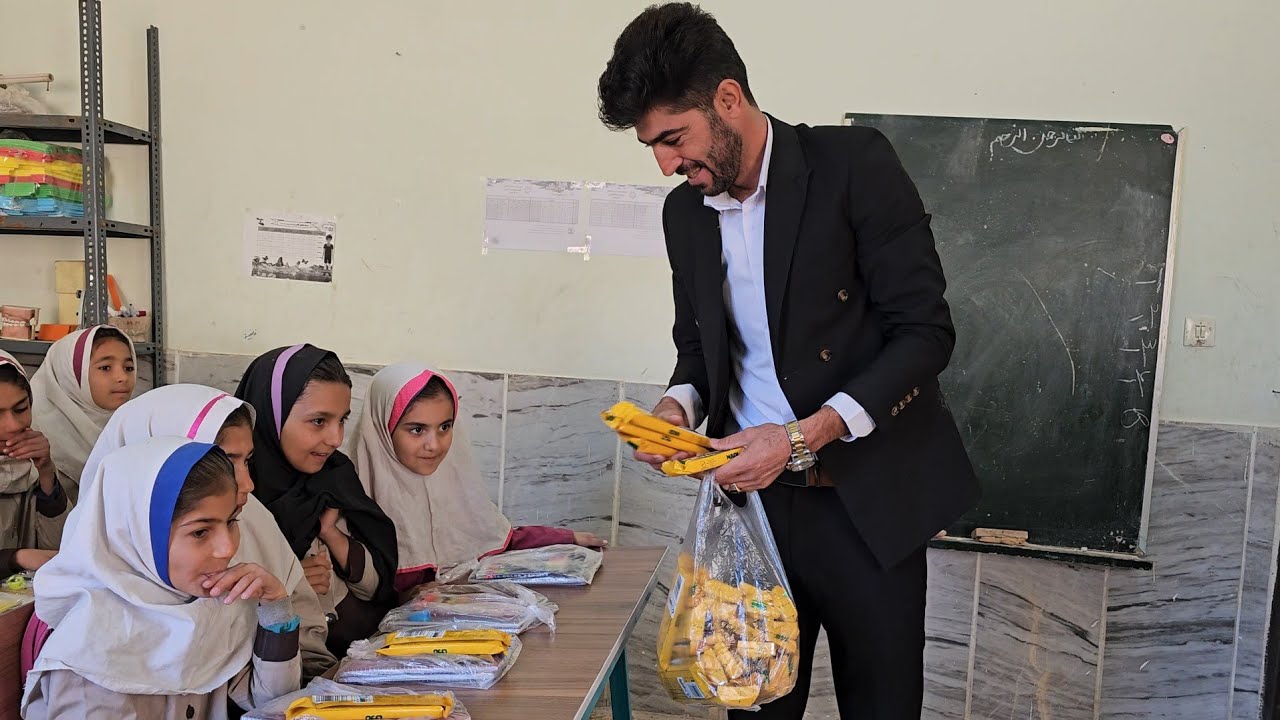 Distribution of Educational Items Among Underprivileged Students in ...